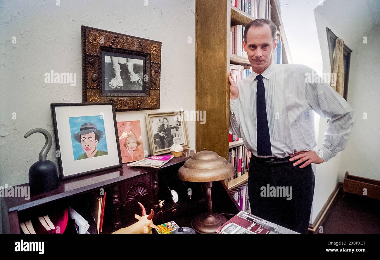 American Director and Producer John Waters, three-quarter length ...