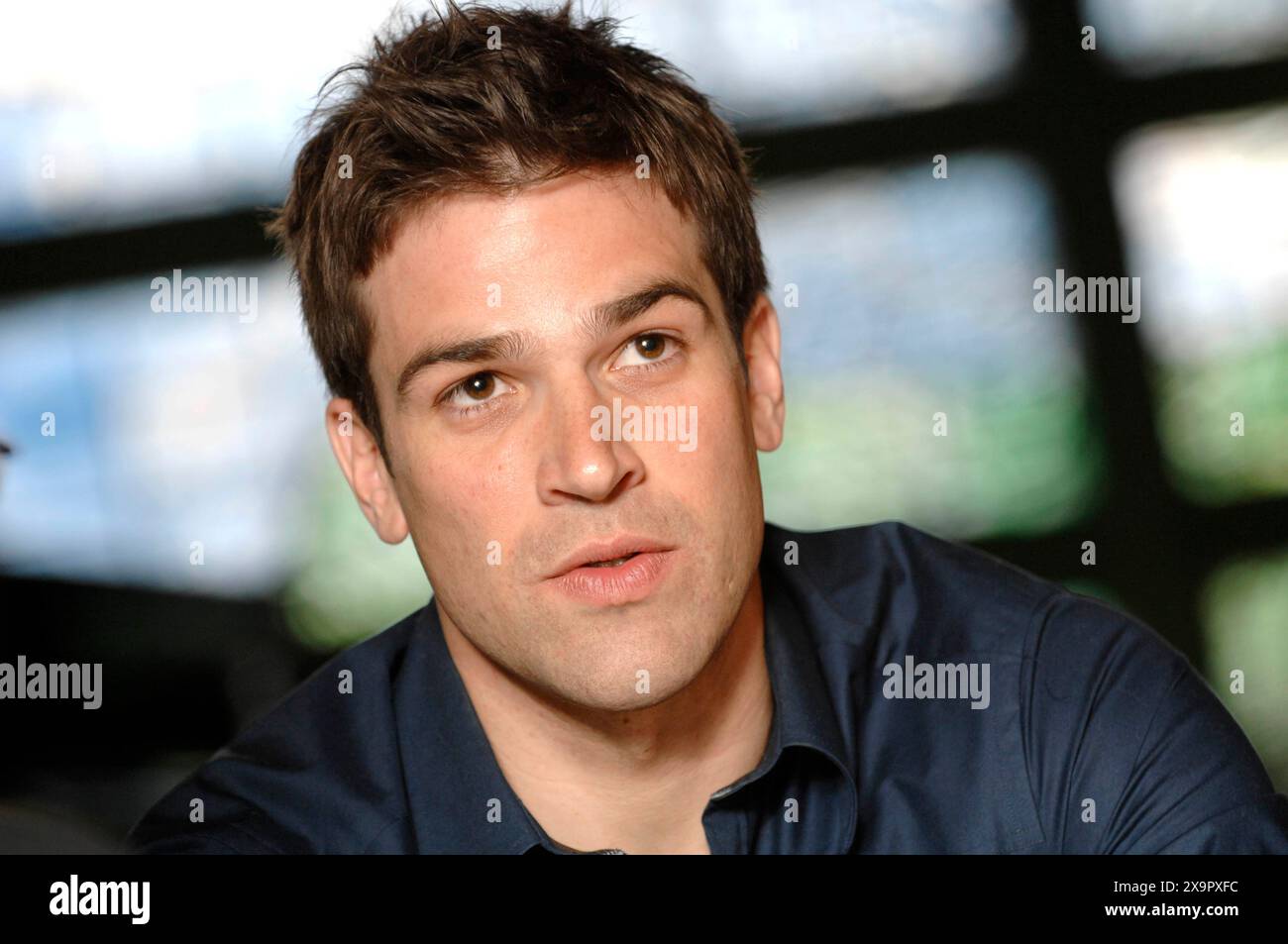 Blue Peter presenter Gethin Jones pictured at the launch of the Texaco ...