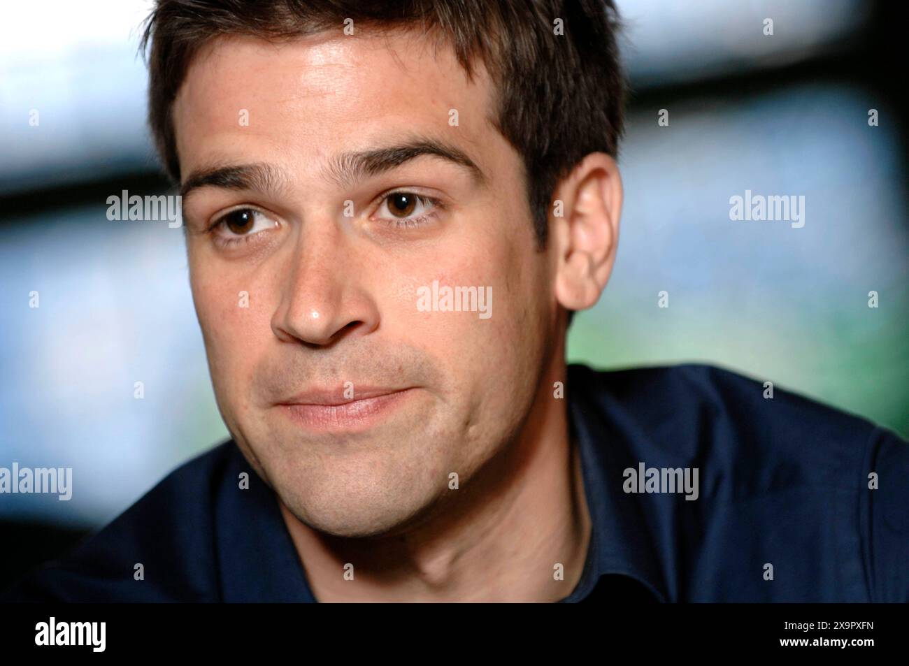 Blue Peter presenter Gethin Jones pictured at the launch of the Texaco ...