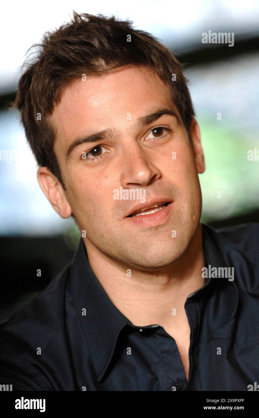 Blue Peter presenter Gethin Jones pictured at the launch of the Texaco ...