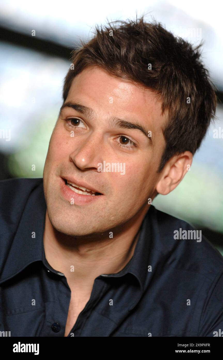 Blue Peter presenter Gethin Jones pictured at the launch of the Texaco ...