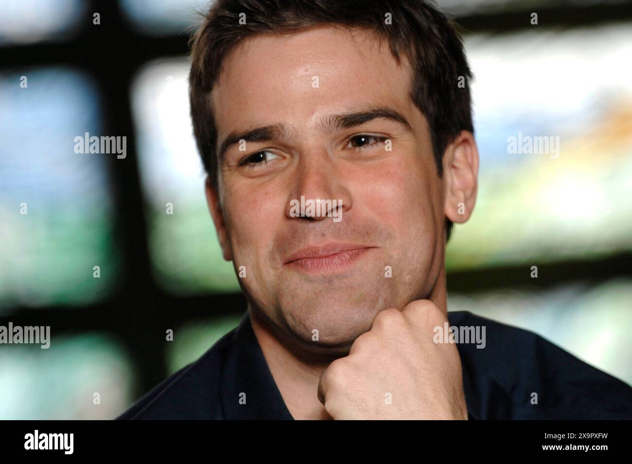 Blue Peter presenter Gethin Jones pictured at the launch of the Texaco ...