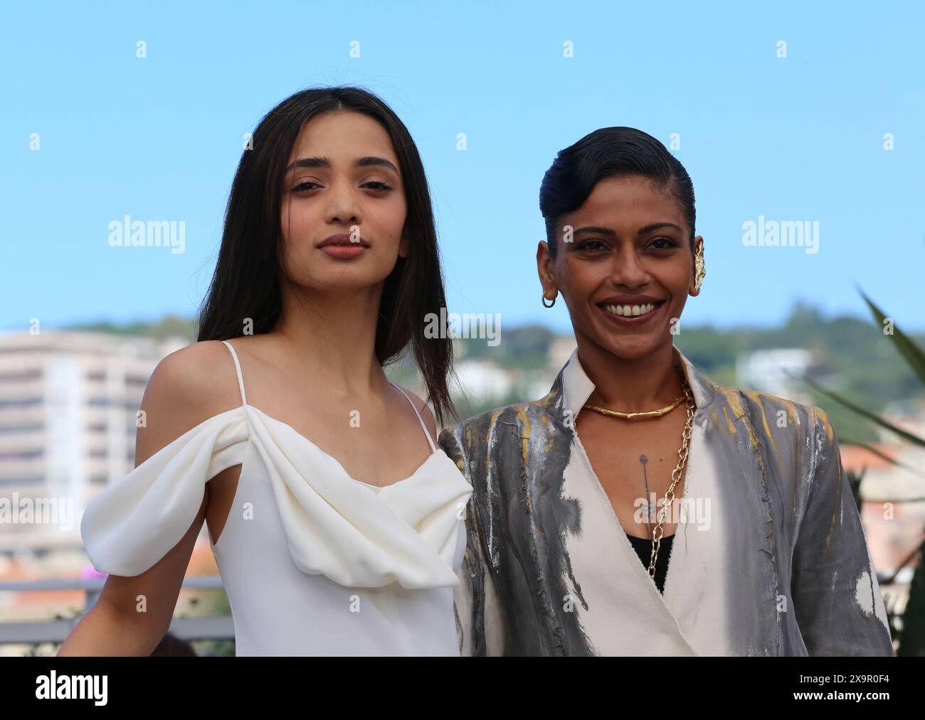 Cannes, France. 17th May, 2024. Omara Shetty and Anasuya Sengupta at ...
