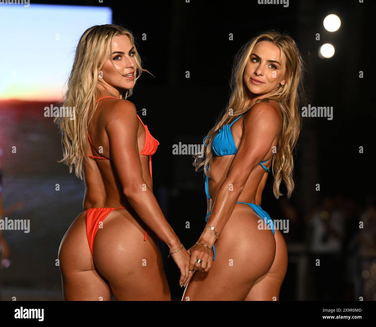 Miami Beach Fl Usa 01st June 2024 Hanna Cavinder And Haley