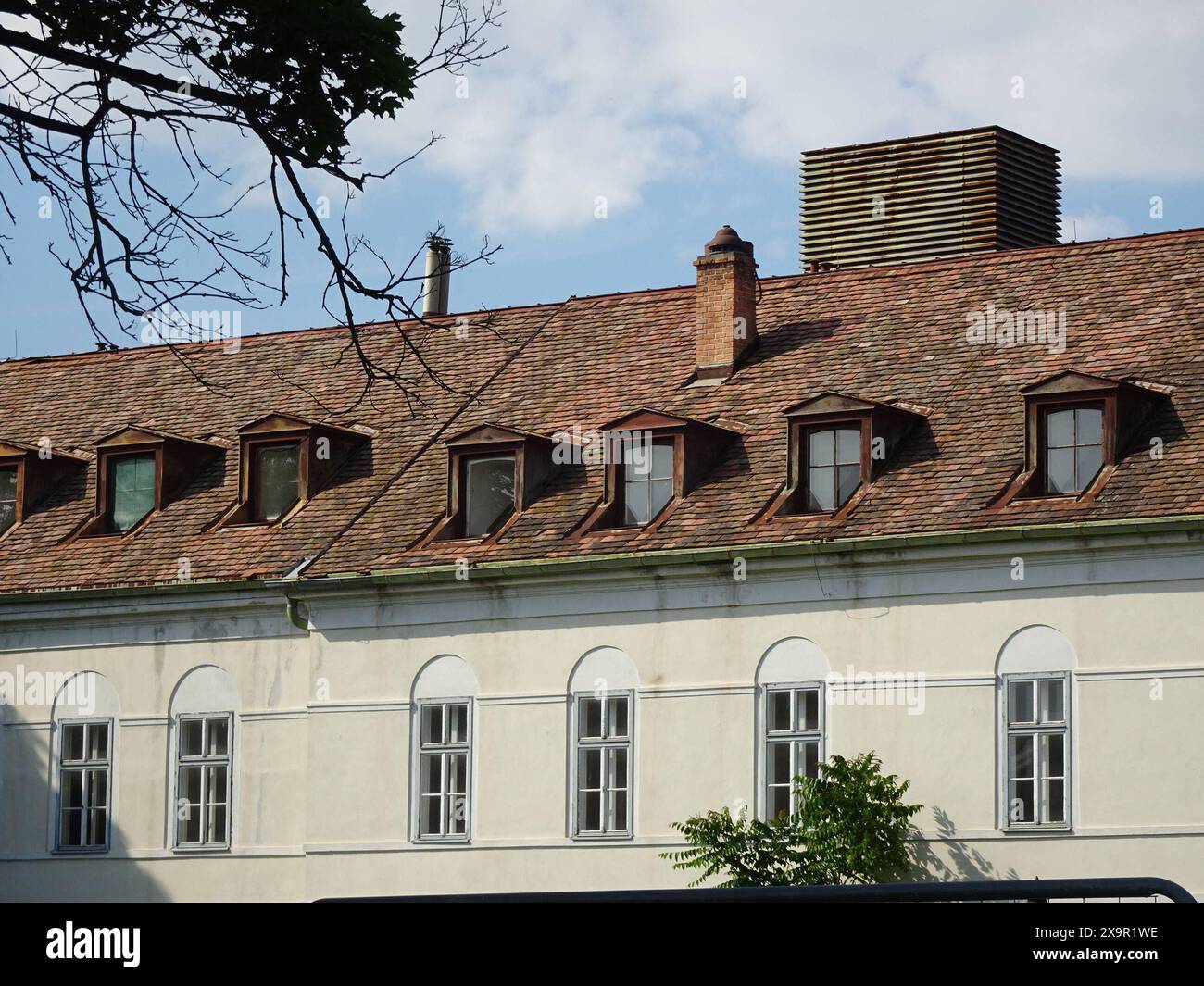 Grand Hotel Sauerhof, Ruine, Baden bei Wien, 2024, Manfred Siebinger ...