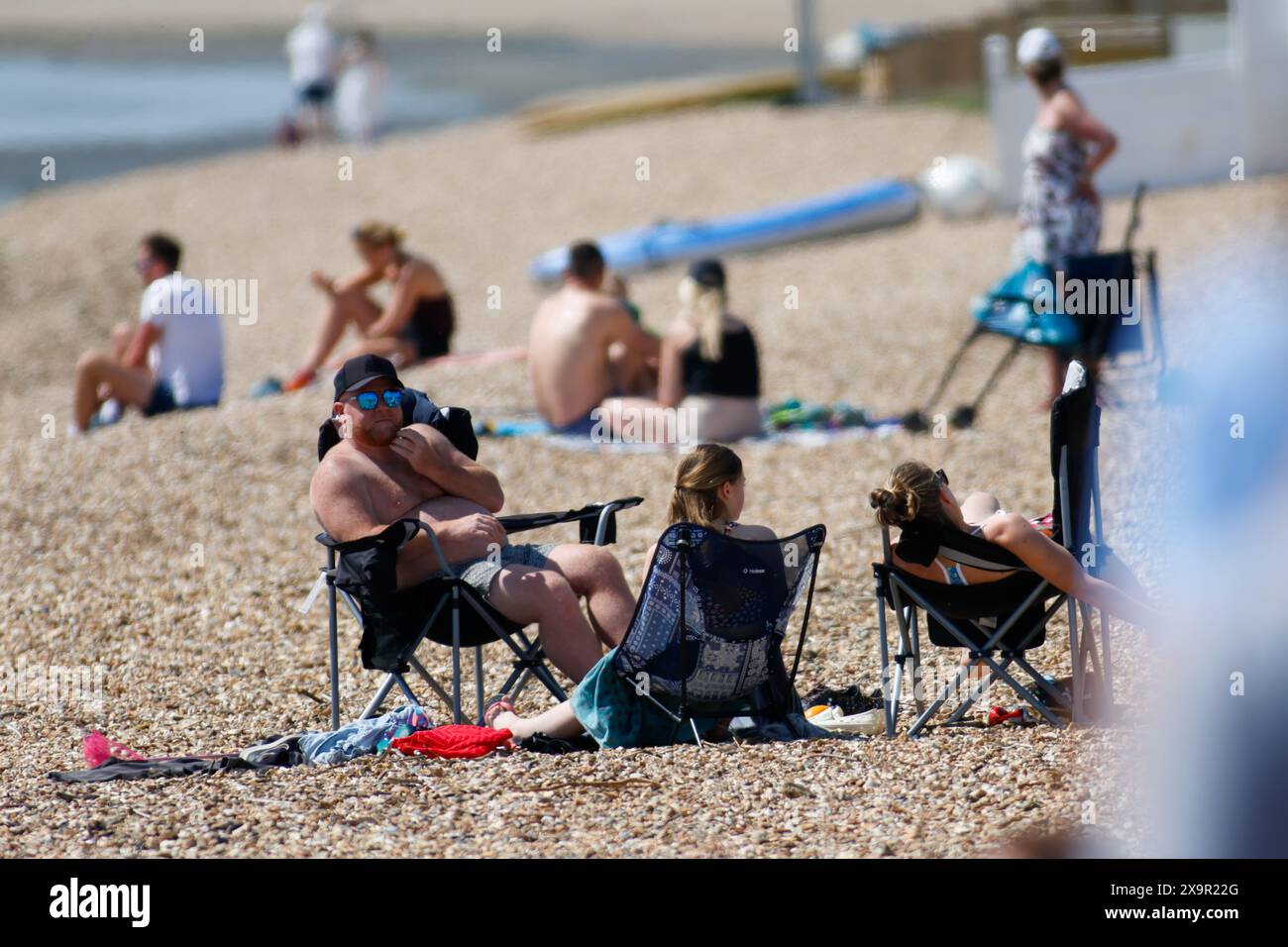 Titchfield Nature Reserve, Stubbington. 02nd June 2024. Warm and sunny ...