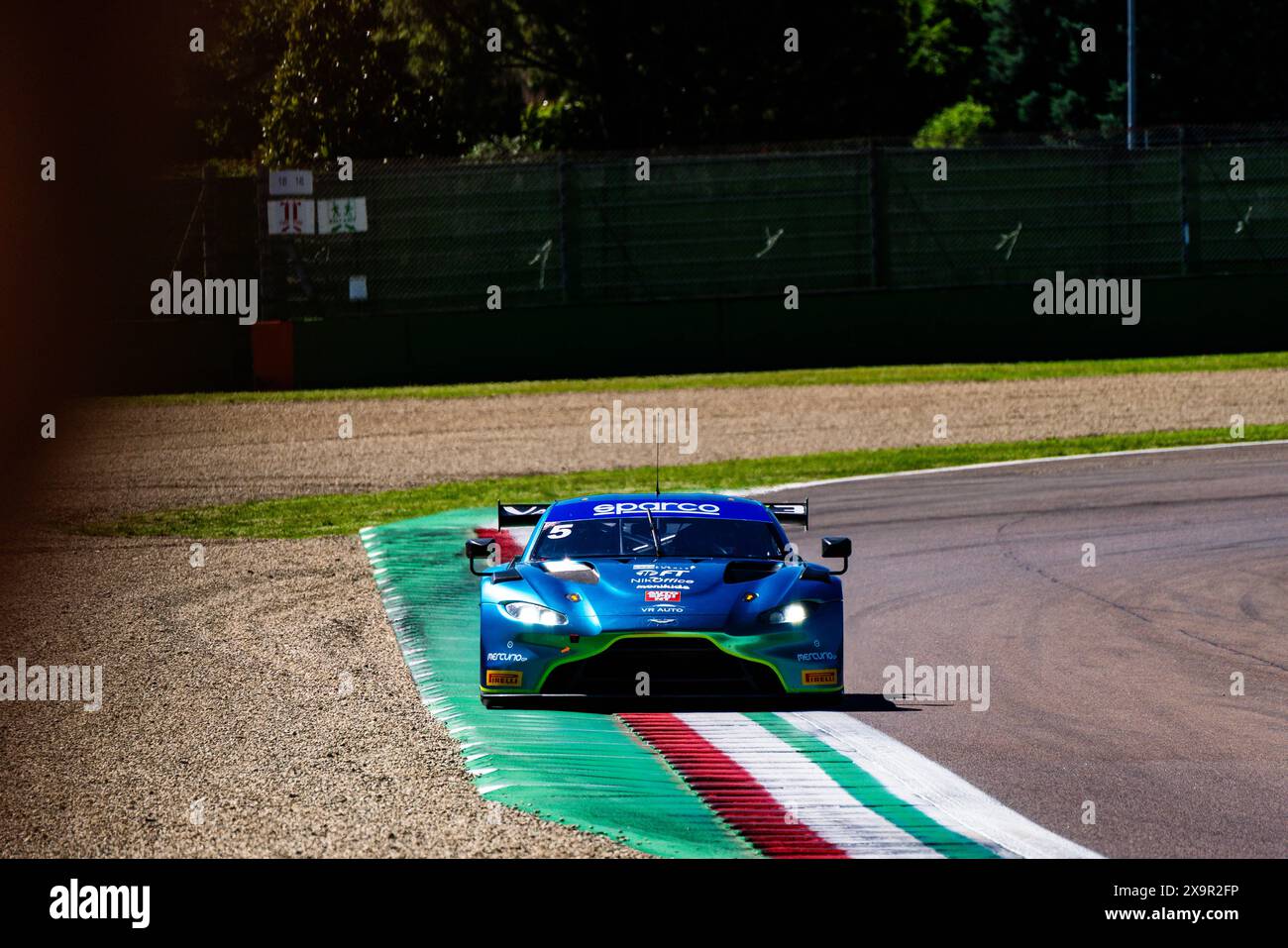Aston Martin Vantage AMR of the L&A Infinity team driven by Di Giusto ...