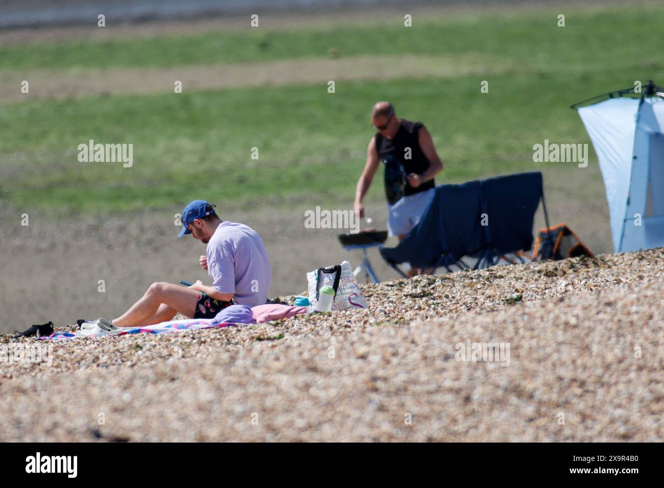 Titchfield Nature Reserve, Stubbington. 02nd June 2024. Warm and sunny ...