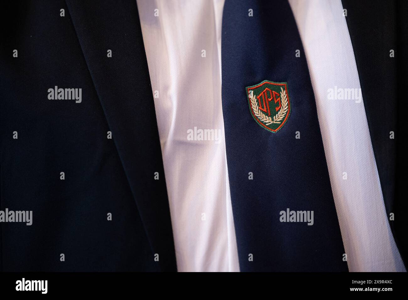 Paris, France. 02nd June, 2024. DPS Security logo during a campaign ...