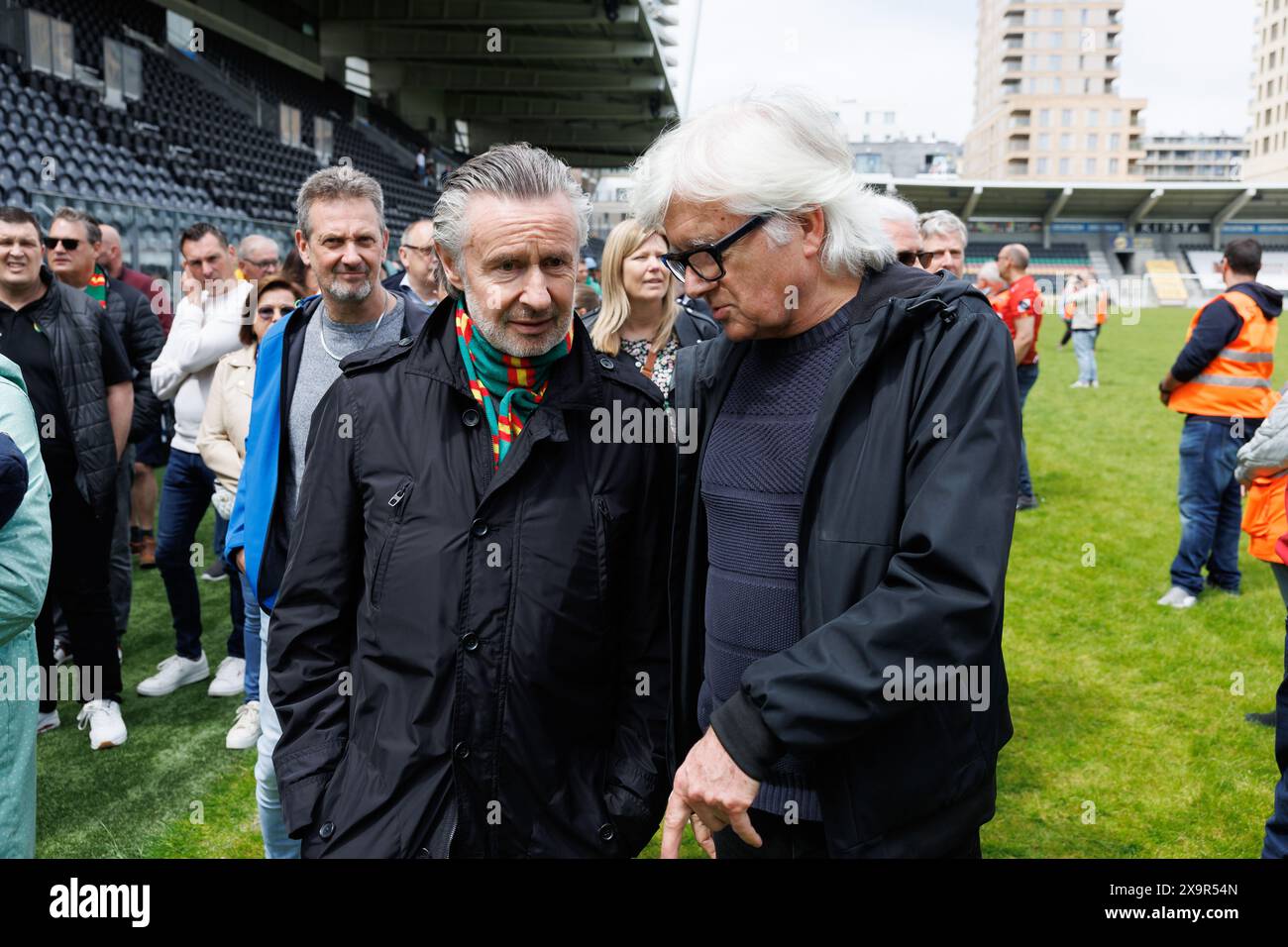 Oostende, Belgium. 02nd June, 2024. Flemish journalist Martin Heylen ...