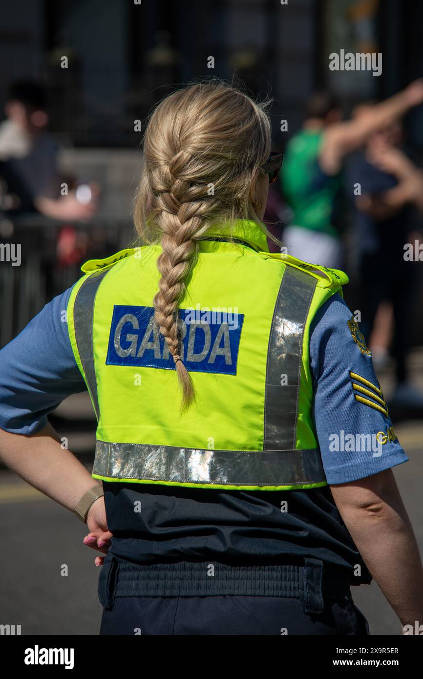 Irish police vehicles described, garda while working, Limerick, Ireland ...