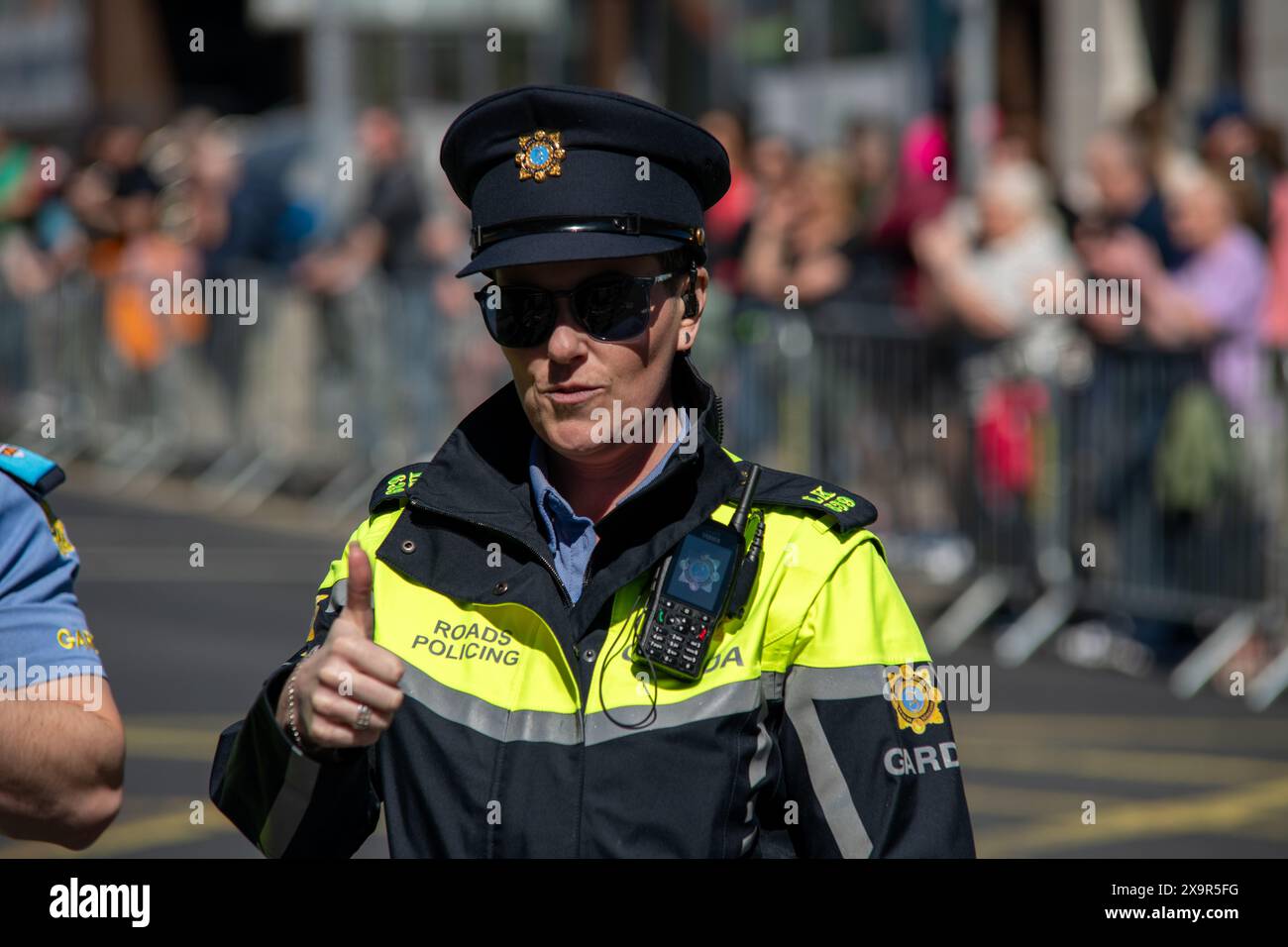 Irish police vehicles described, garda while working, Limerick, Ireland ...