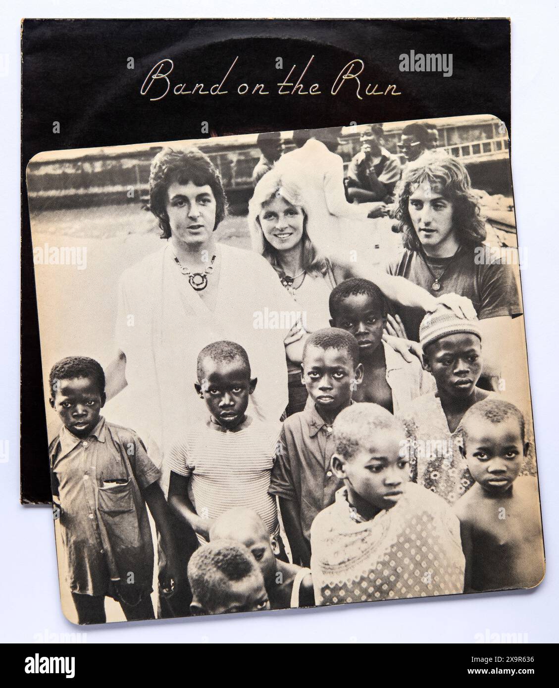 Inner sleeve of Band on the Run, the third studio album by Paul ...