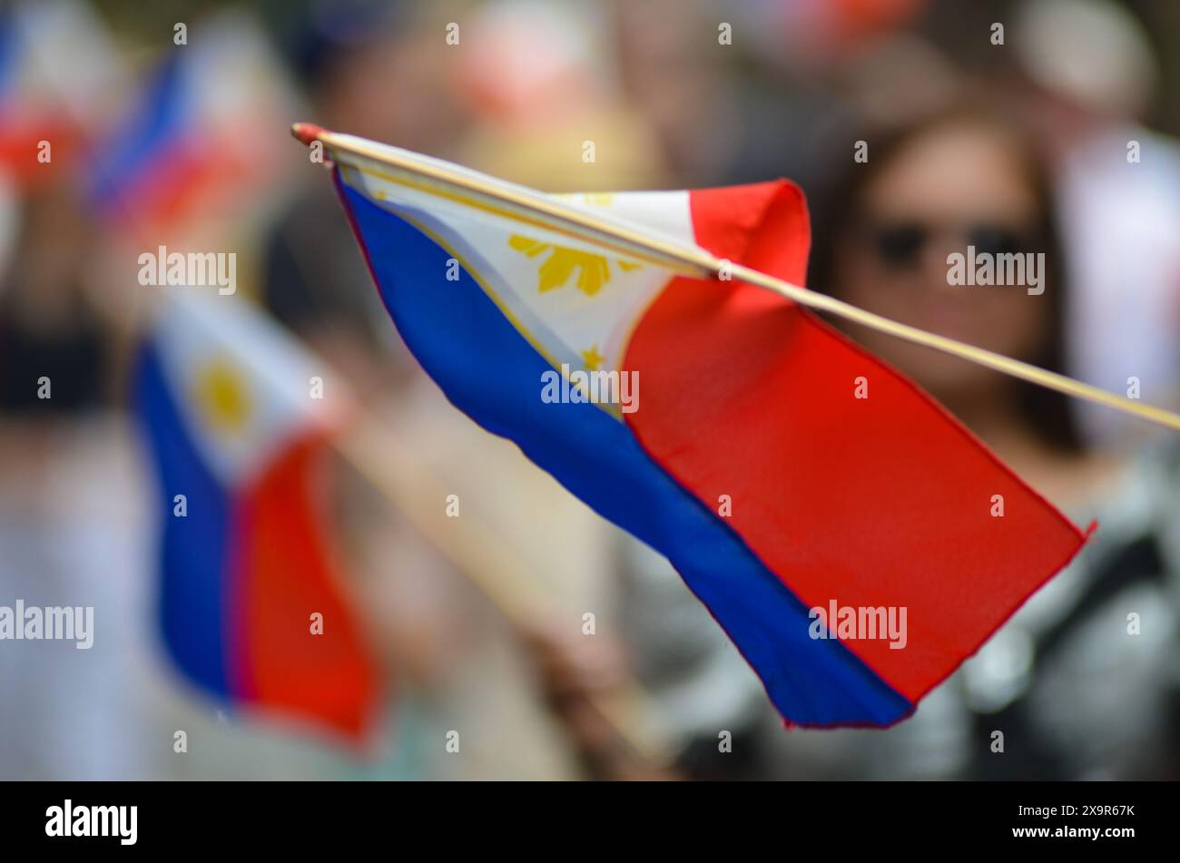 Flag philippines filipino banner on hi-res stock photography and images ...
