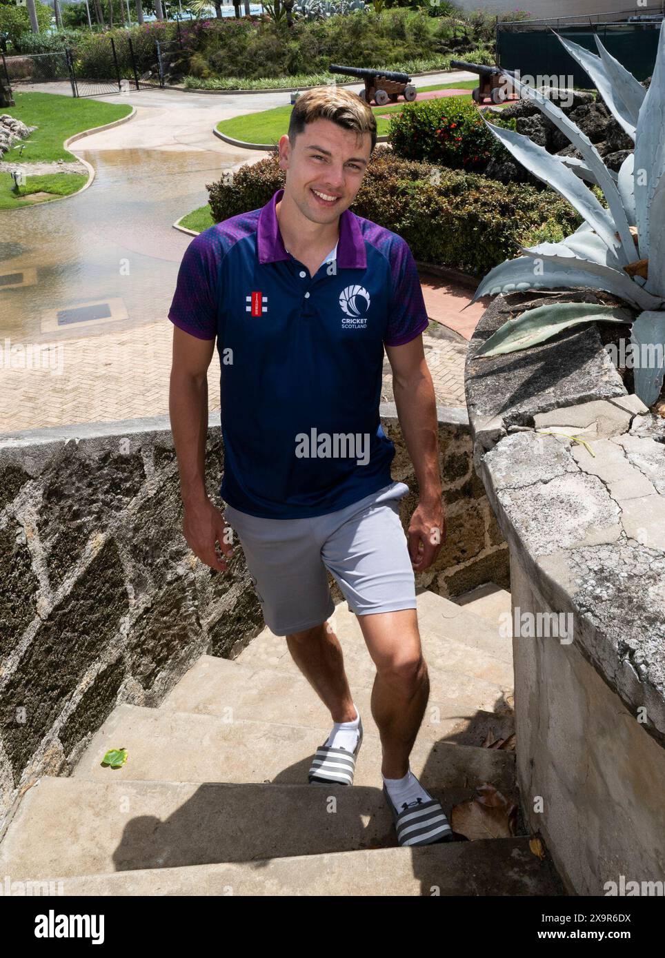 Bridgetown, Barbados. 02nd June, 2024. The Scotland team have arrived ...