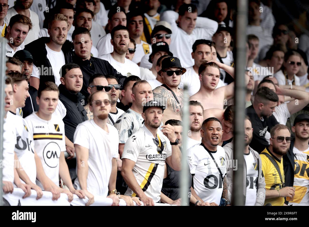 ROTTERDAM - NAC Breda supporters during the play-offs promotion ...