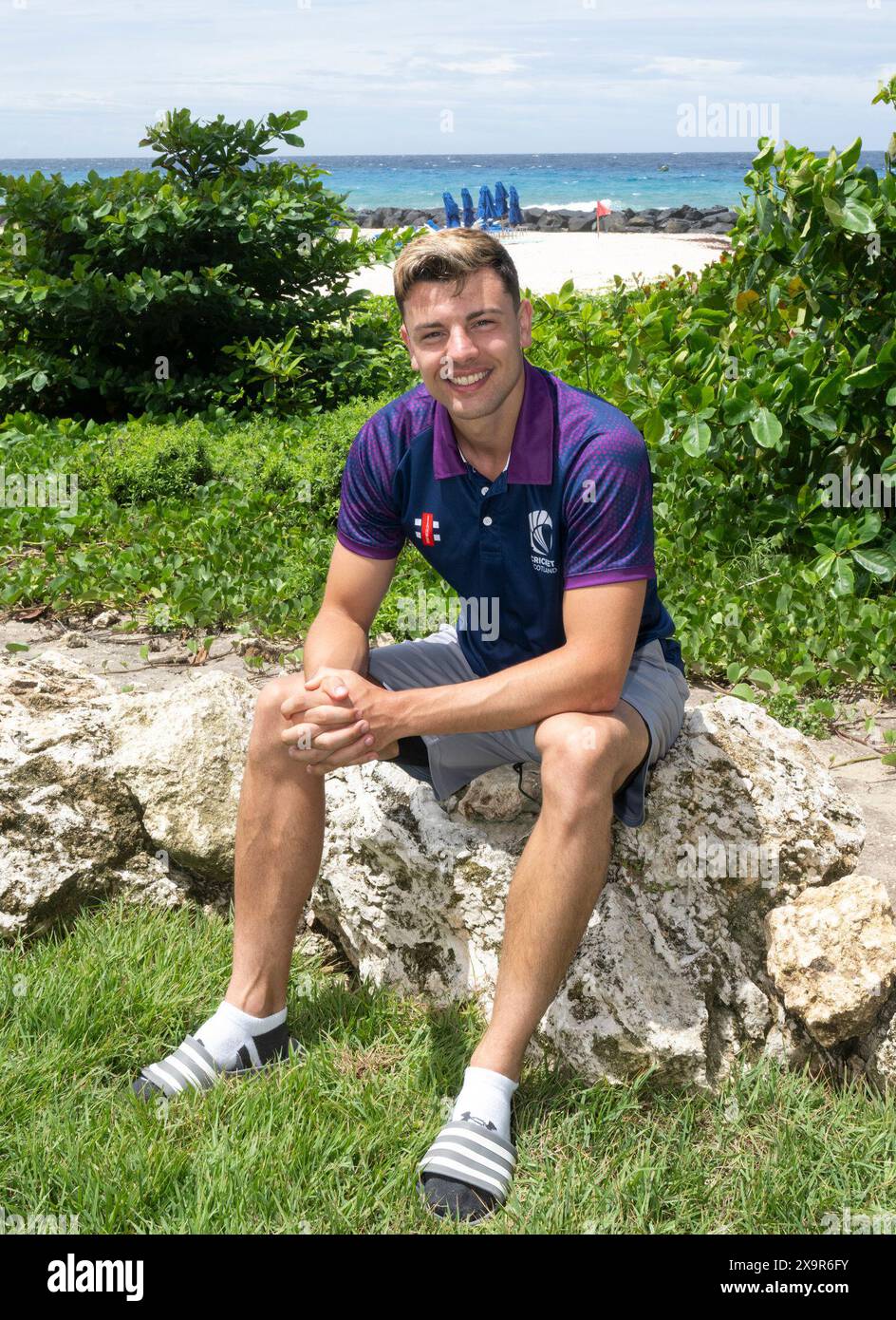 Bridgetown, Barbados. 02nd June, 2024. The Scotland team have arrived ...