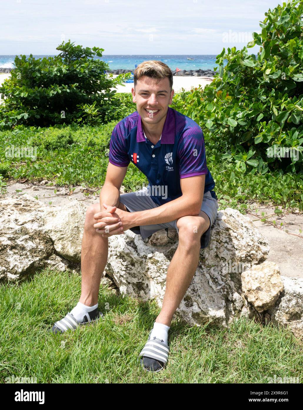 Bridgetown, Barbados. 02nd June, 2024. The Scotland team have arrived ...
