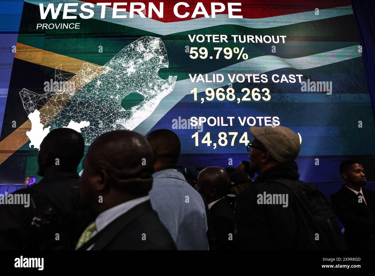 Midrand, South Africa. 02nd June, 2024. Observors, politicians and ...