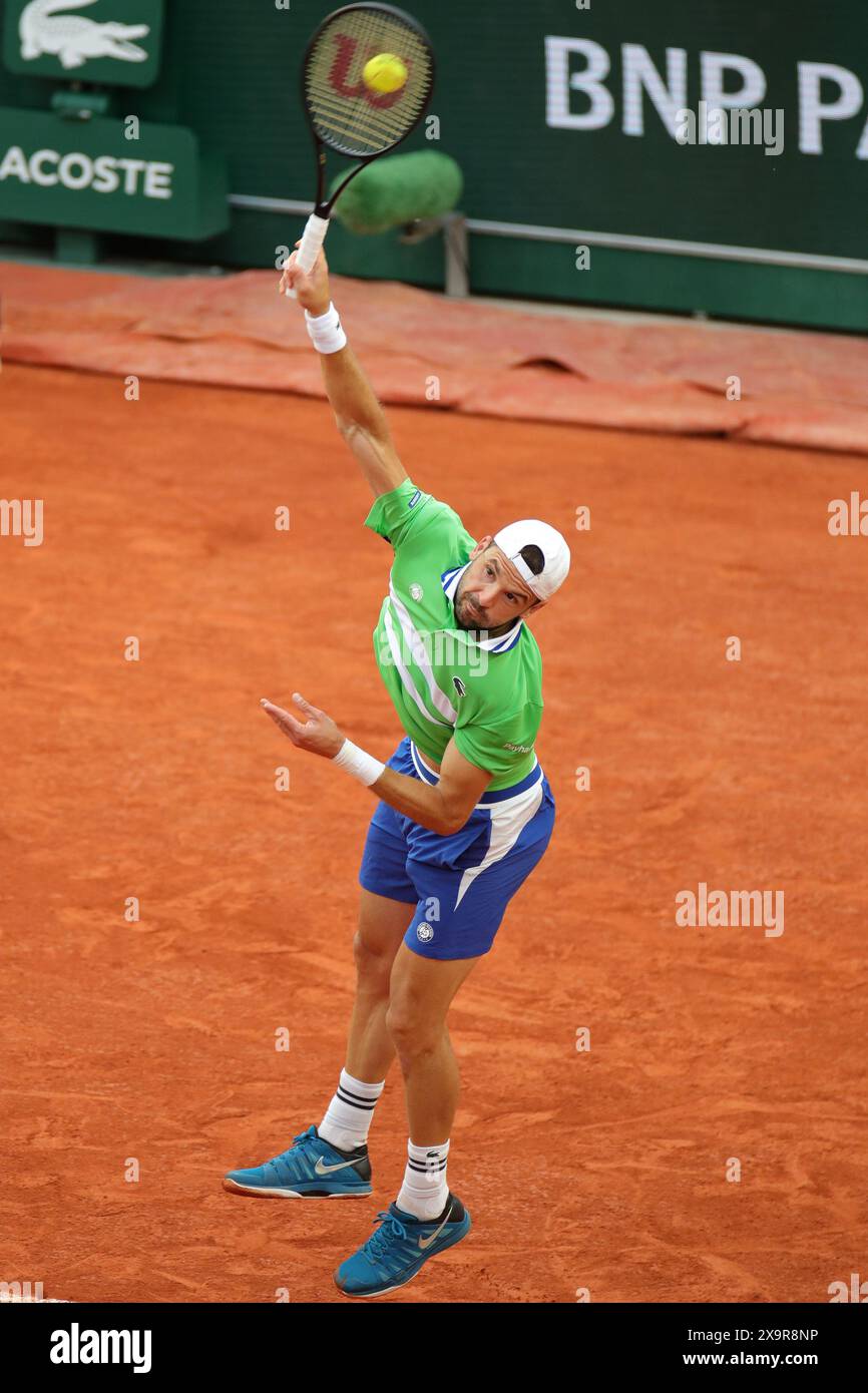 Roland Garros, Paris, France. 2nd June, 2024. 2024 French Open Tennis ...