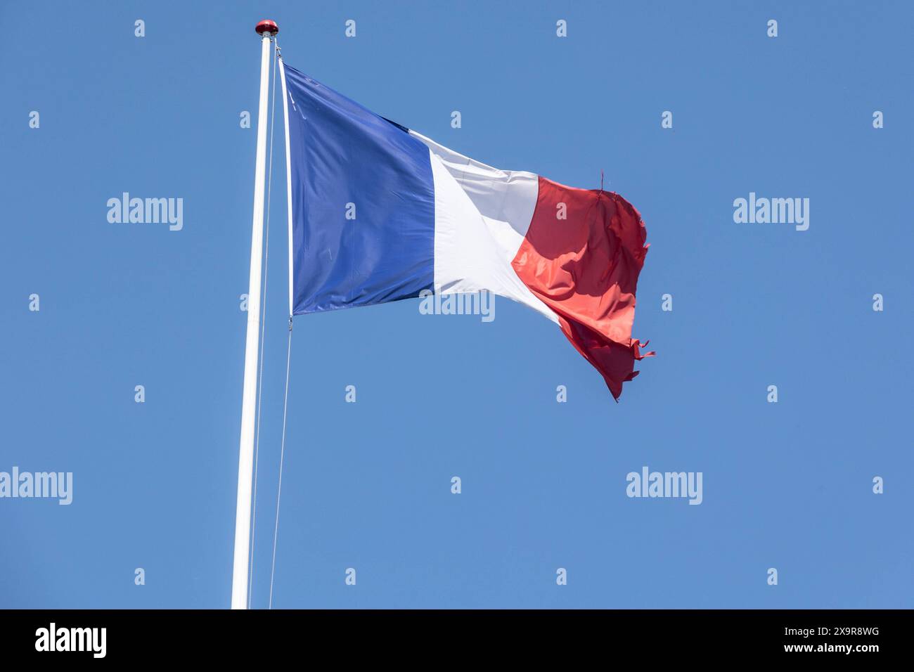 The national flag of France French: drapeau francais is a tricolour ...