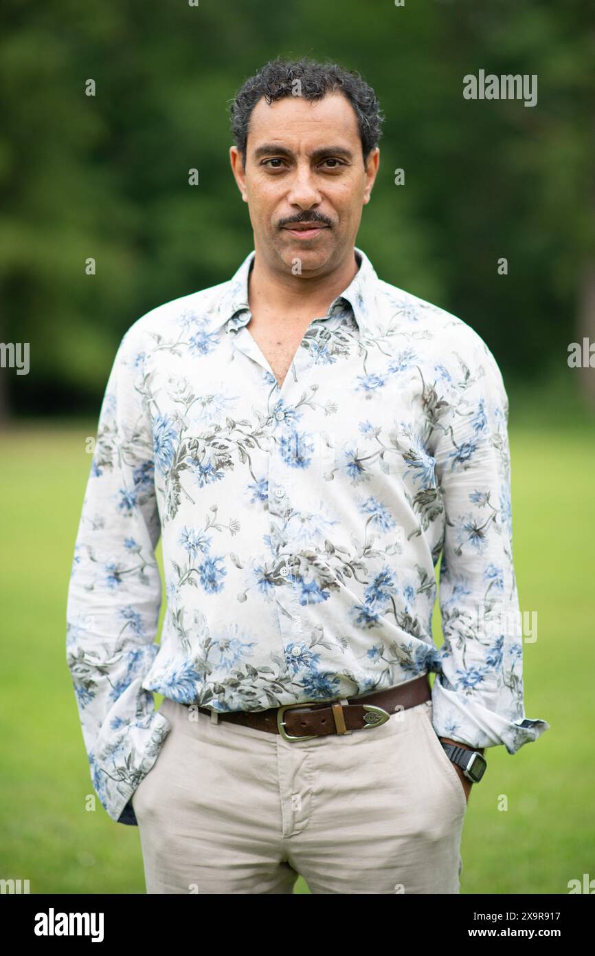 Vierzon, France. 02nd June, 2024. Lyes Salem attending a Portrait ...