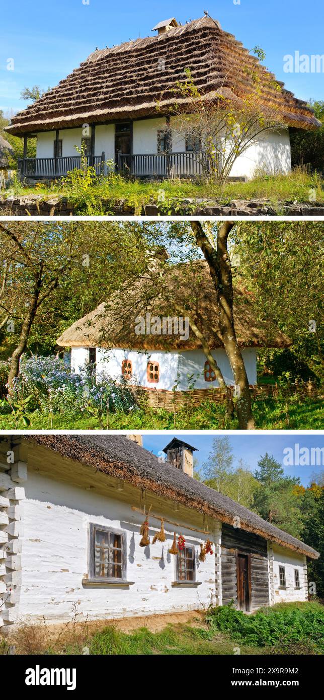 Old ukrainian house, Open-air museum of ukrainian architecture, Kiev ...