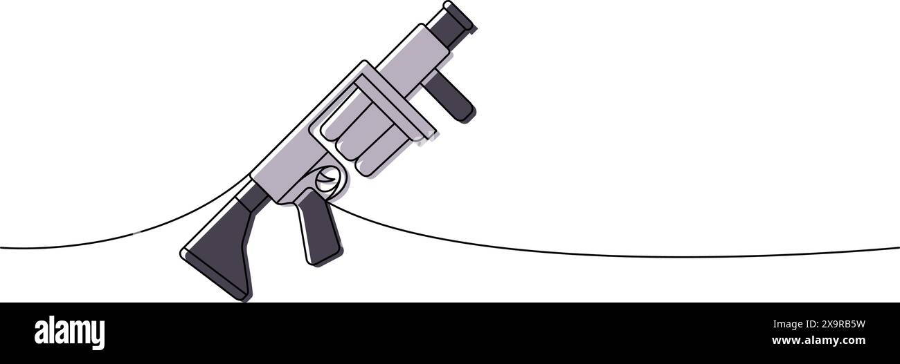 How To Draw A Grenade Launcher