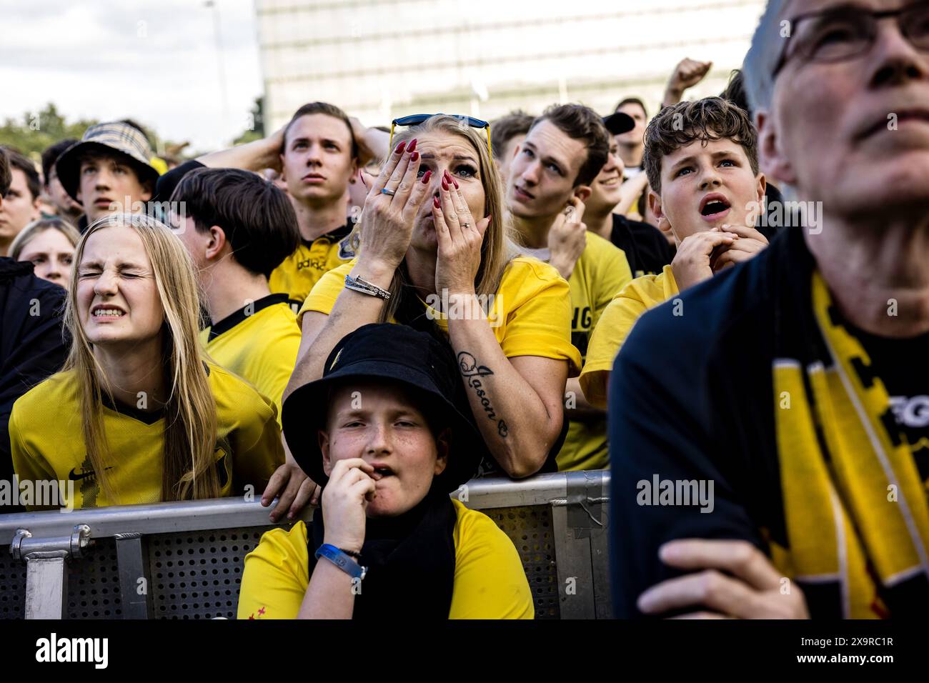BREDA - NAC fans watch NAC's promotional match against Excelsior on ...
