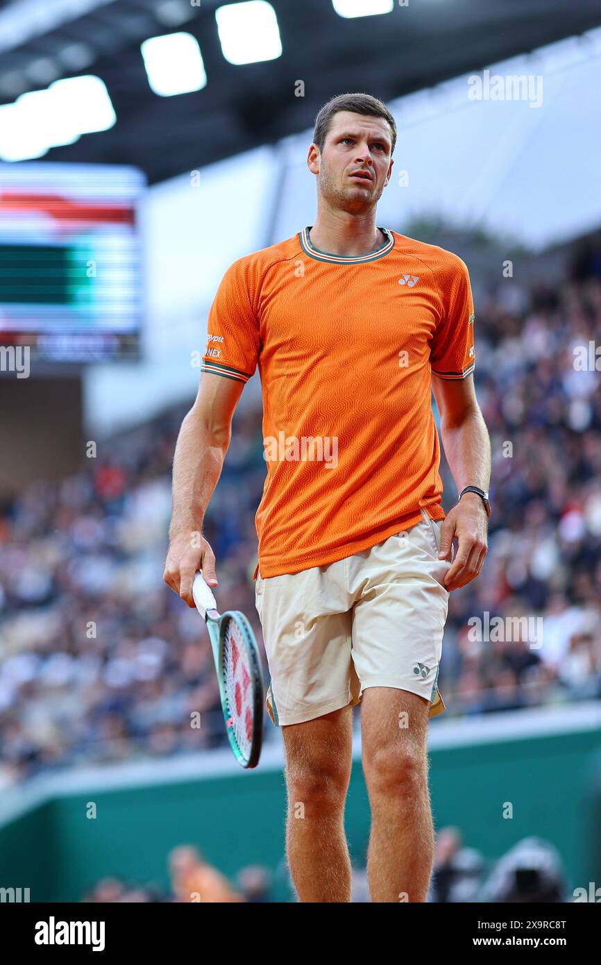 Paryz, France. 02nd June, 2024. 2024.06.02 Paryz Tenis French Open Roland Garros 2024 Hubert ...
