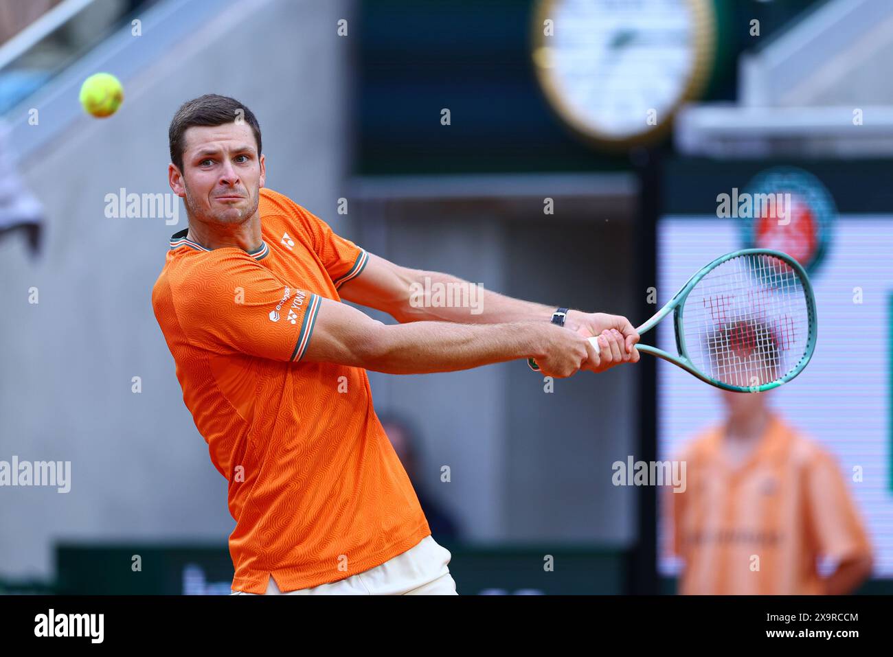 Paryz, France. 02nd June, 2024. 2024.06.02 Paryz Tenis French Open Roland Garros 2024 Hubert ...