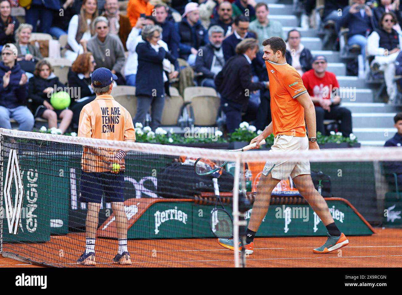 Paryz, France. 02nd June, 2024. 2024.06.02 Paryz Tenis French Open Roland Garros 2024 Hubert ...