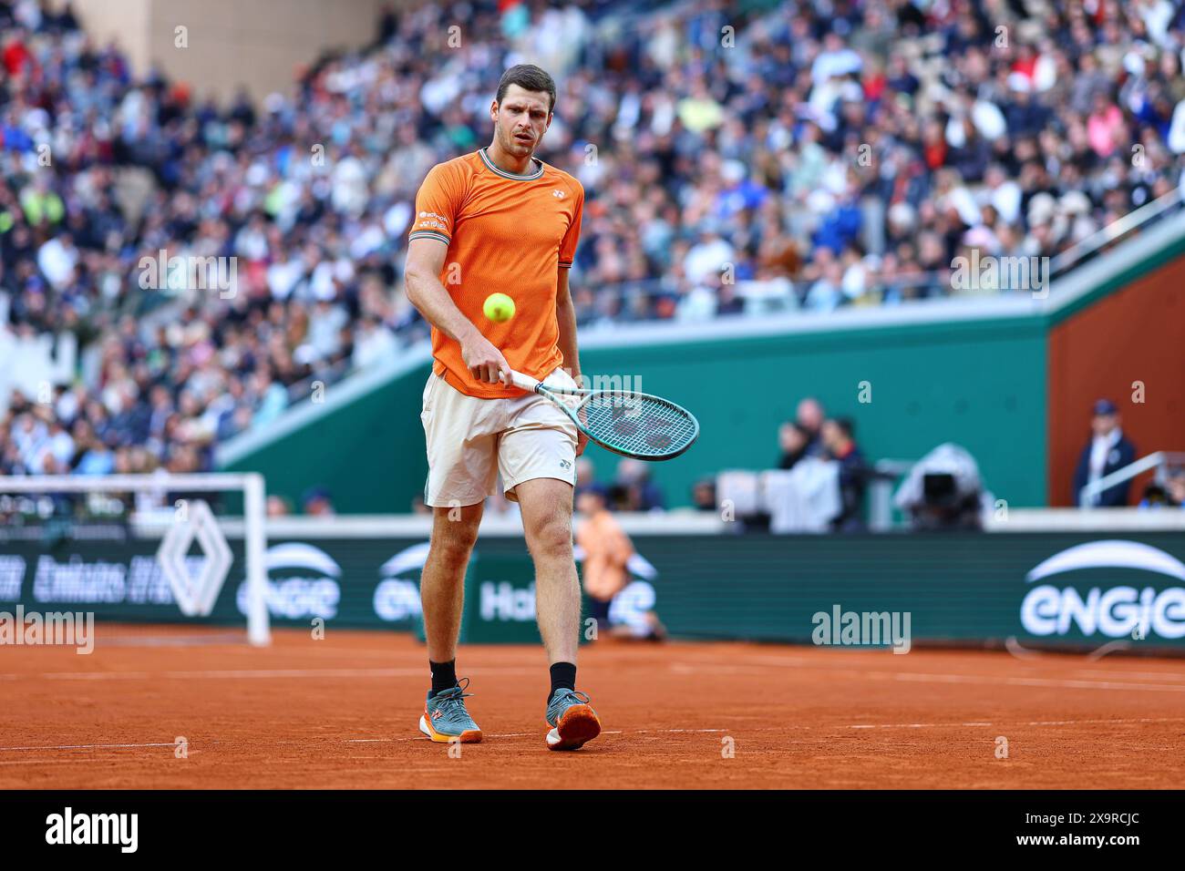 Paryz, France. 02nd June, 2024. 2024.06.02 Paryz Tenis French Open Roland Garros 2024 Hubert ...