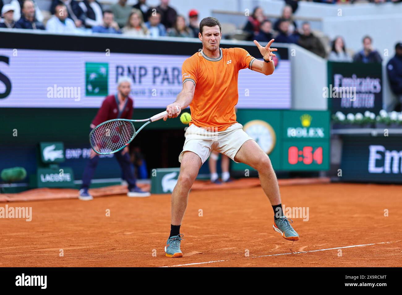 Paryz, France. 02nd June, 2024. 2024.06.02 Paryz Tenis French Open Roland Garros 2024 Hubert ...