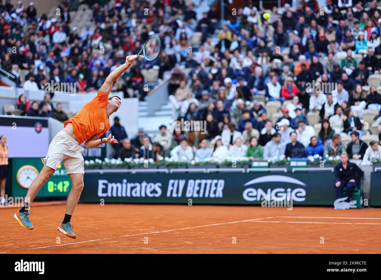Paryz, France. 02nd June, 2024. 2024.06.02 Paryz Tenis French Open Roland Garros 2024 Hubert ...