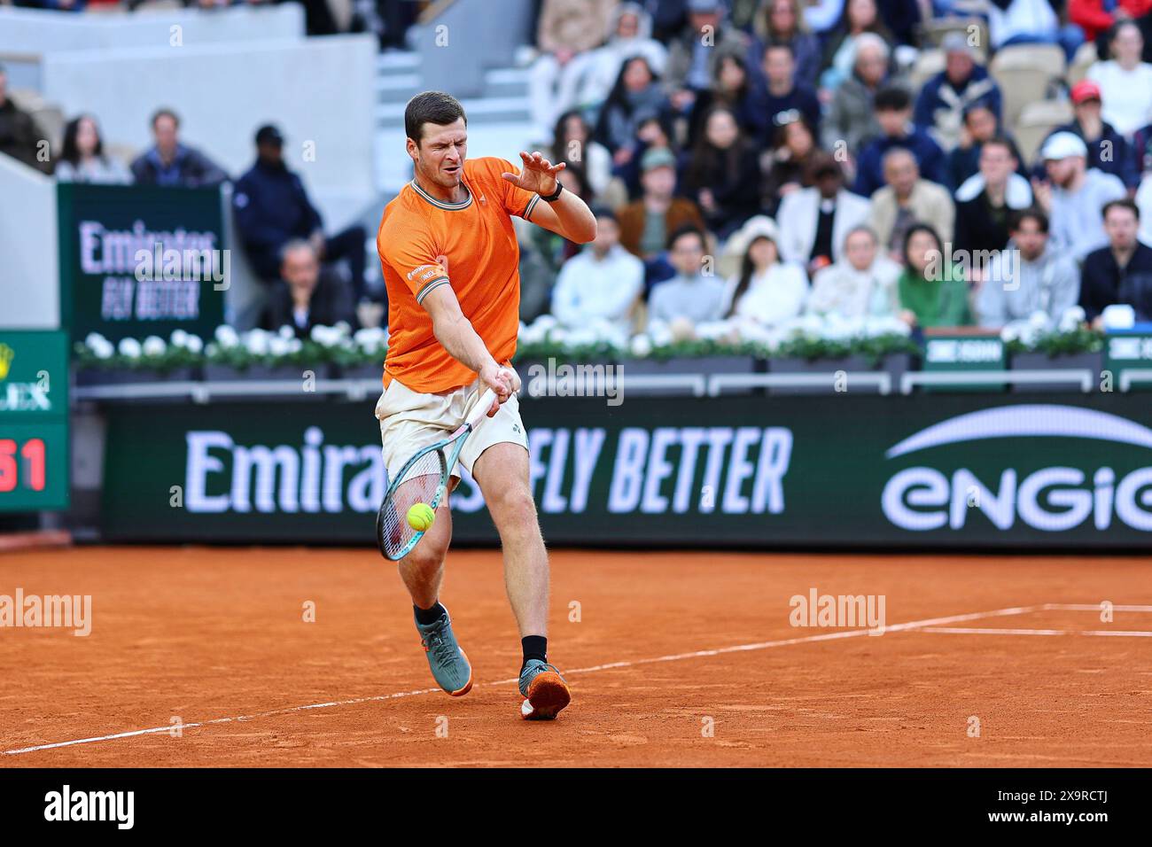 Paryz, France. 02nd June, 2024. 2024.06.02 Paryz Tenis French Open Roland Garros 2024 Hubert ...