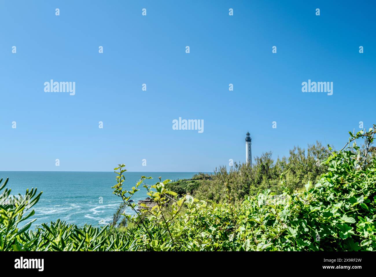 Phare de Biarritz lighthouse Stock Photo - Alamy