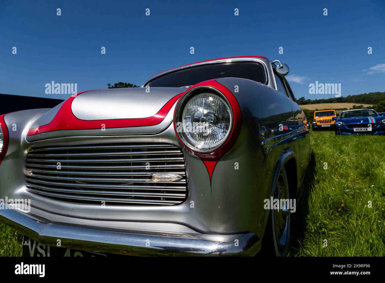 Funny car custom at Hanley car meet Stock Photo - Alamy