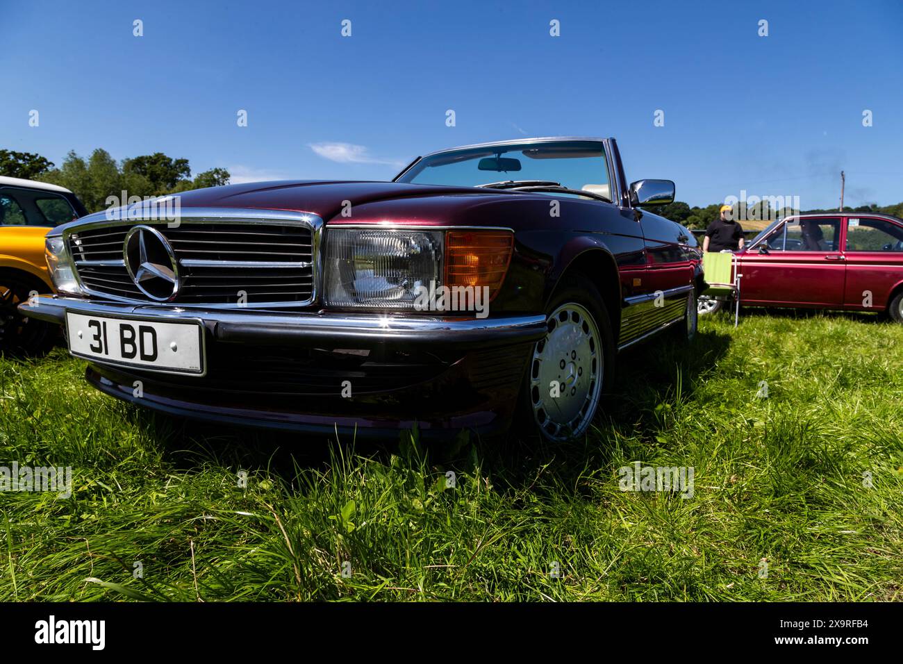 Mercedes SL at Hanley car meet Stock Photo - Alamy