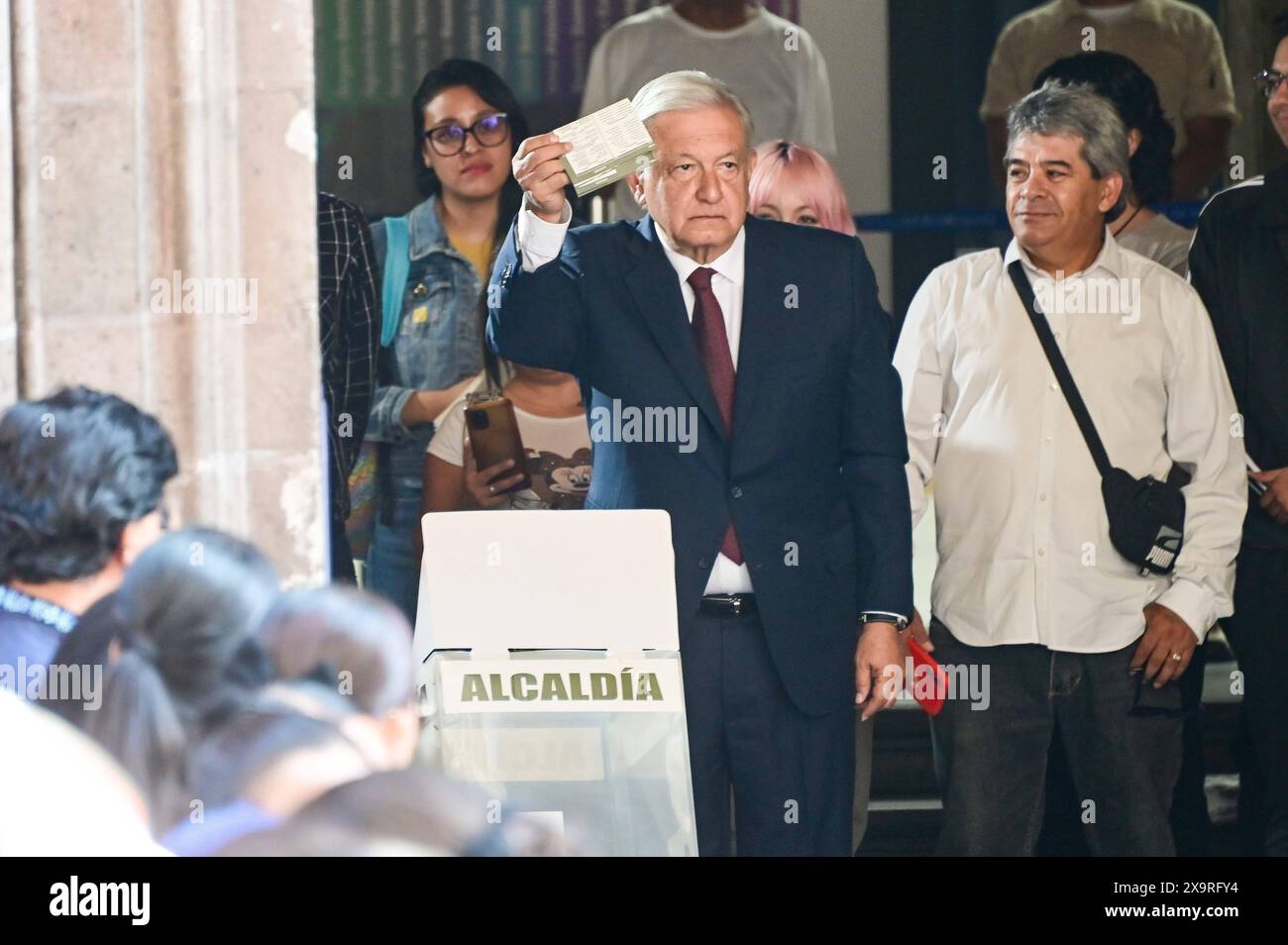 2024 Mexican General Election The President of Mexico, Andres Manuel ...