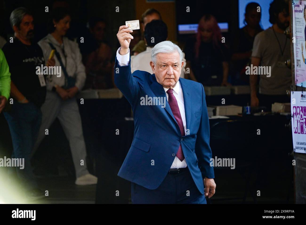2024 Mexican General Election The President of Mexico, Andres Manuel ...
