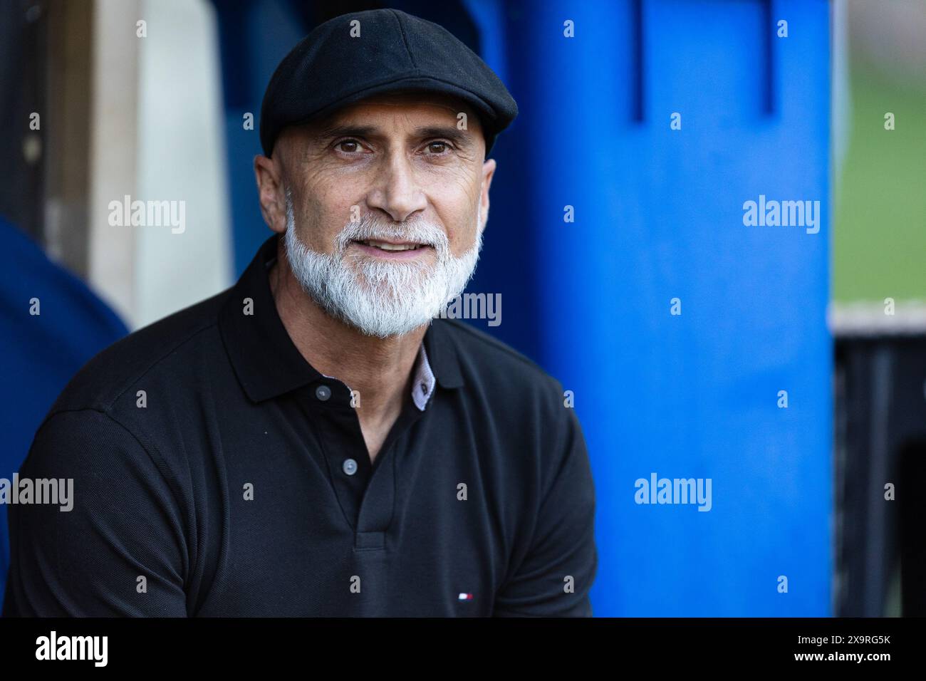 RIO DE JANEIRO, BRAZIL - JUNE 02: ALVARO PACHECO of Vasco smiles during ...