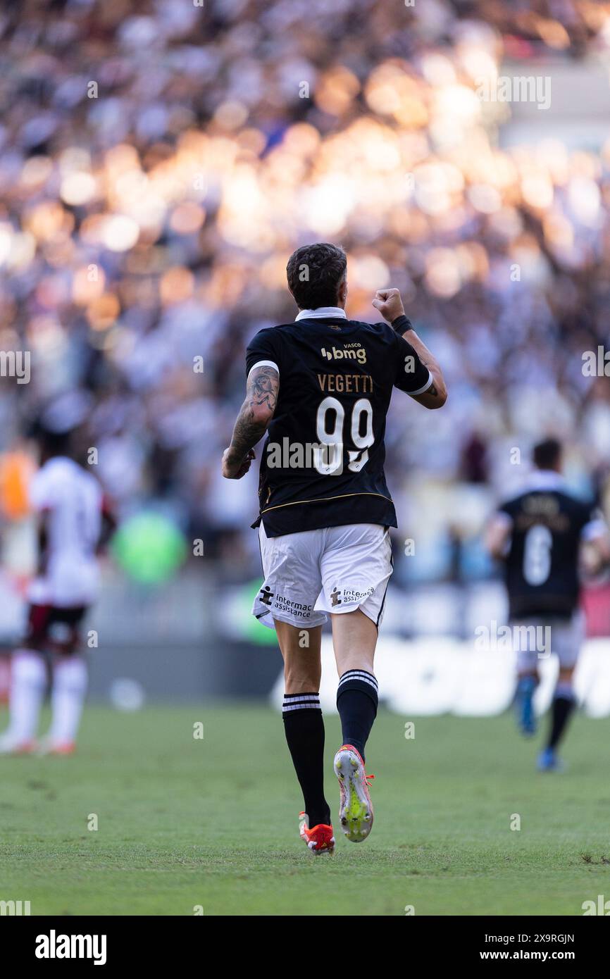 RIO DE JANEIRO, BRAZIL - JUNE 02: PABLO VEGETTI of Vasco celebrates ...