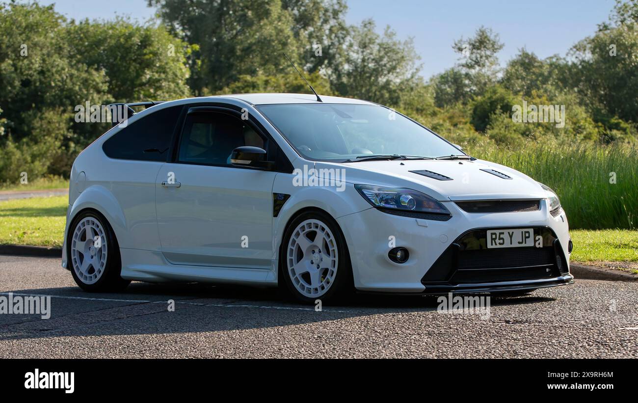 Stony Stratford,UK - June 2nd 2024: 2010 white Ford Fiesta rs car ...