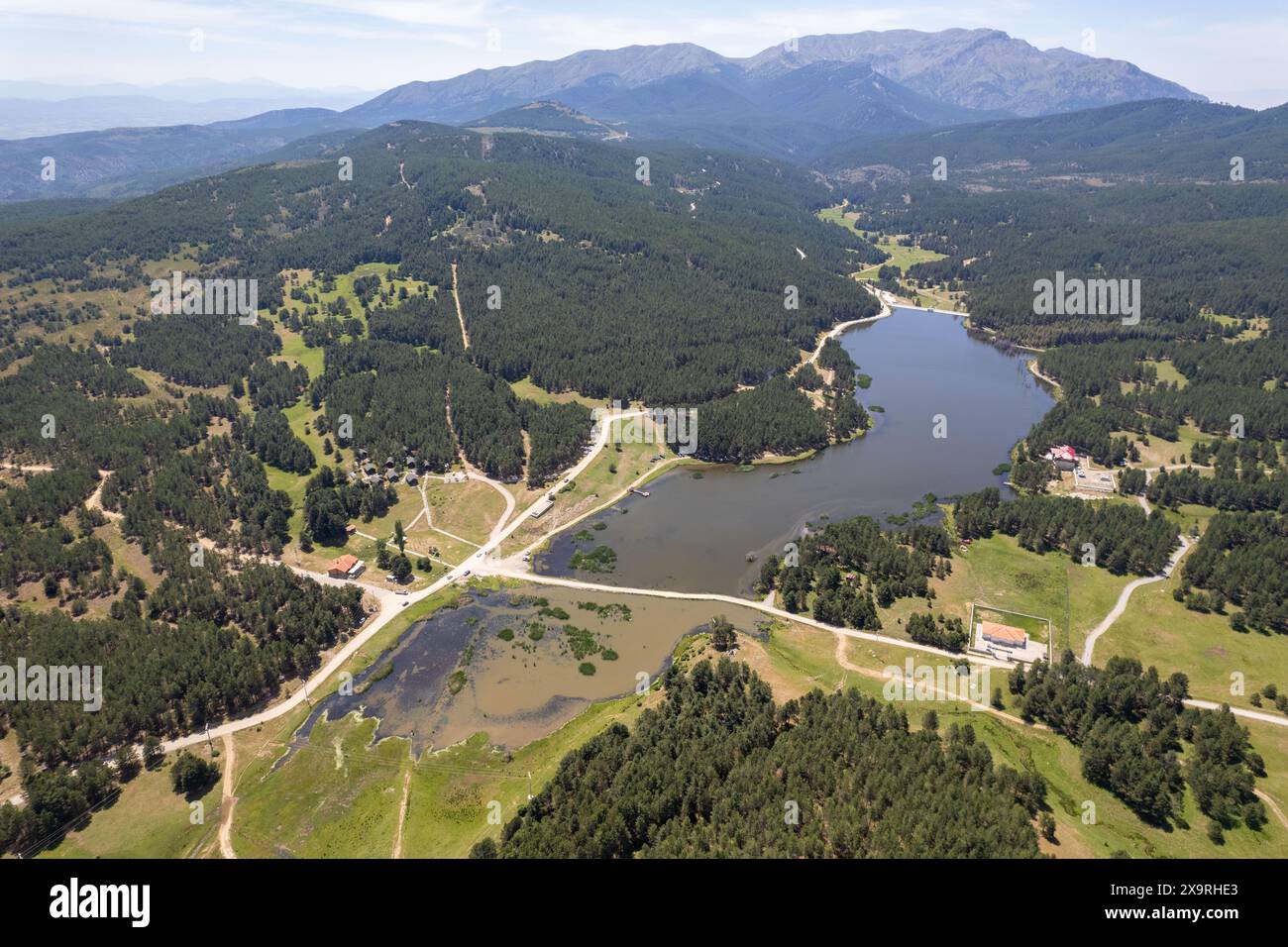 June 2, 2024: Afyonkarahisay, Turkey, June 2, 2024: Aerial view of ...