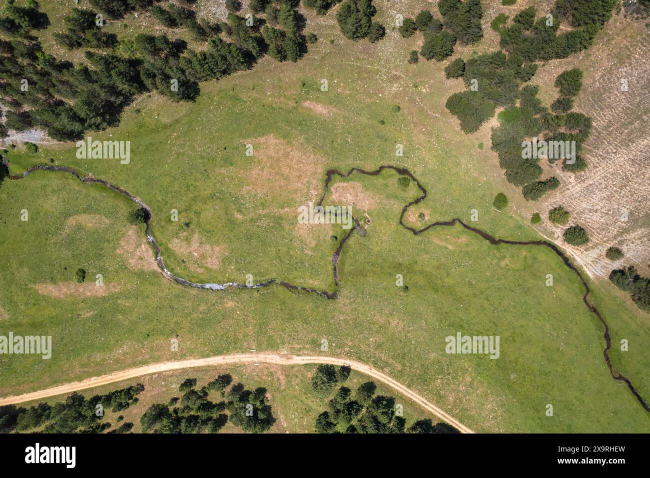 June 2, 2024: Afyonkarahisay, Turkey, June 2, 2024: Aerial view of ...