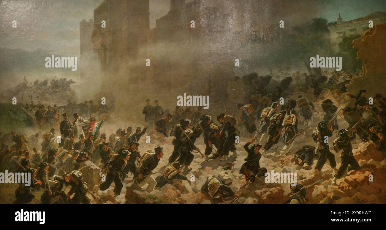 Capture of Rome, 1870. It signified the end of the process for Italian ...