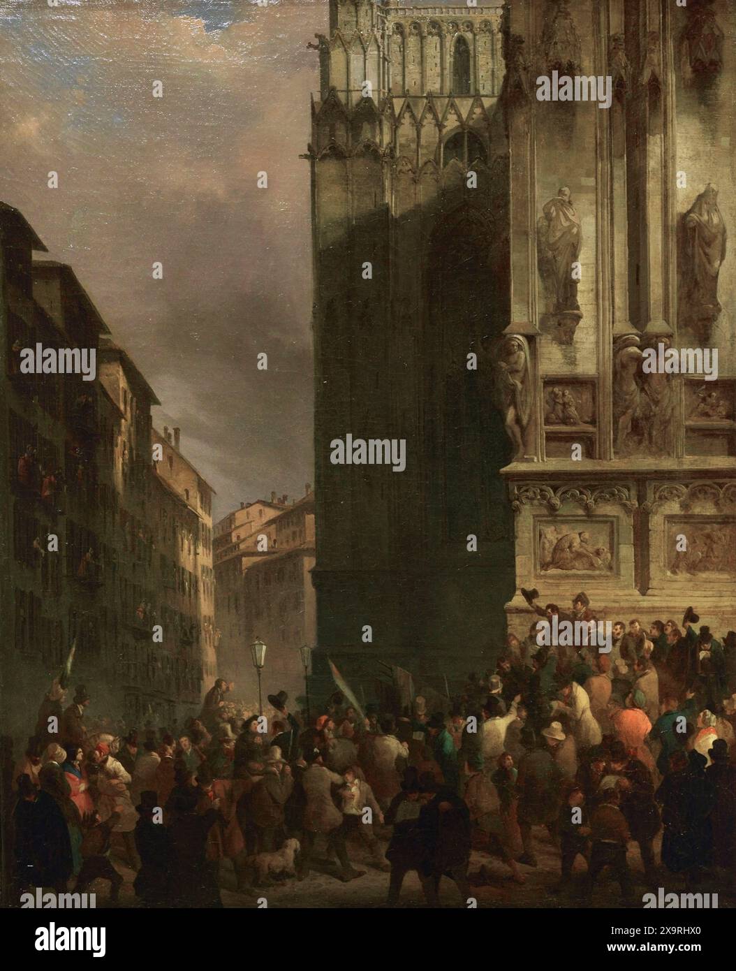 History of Italy. Five Days of Milan. Uprising of the citizens of Milan ...