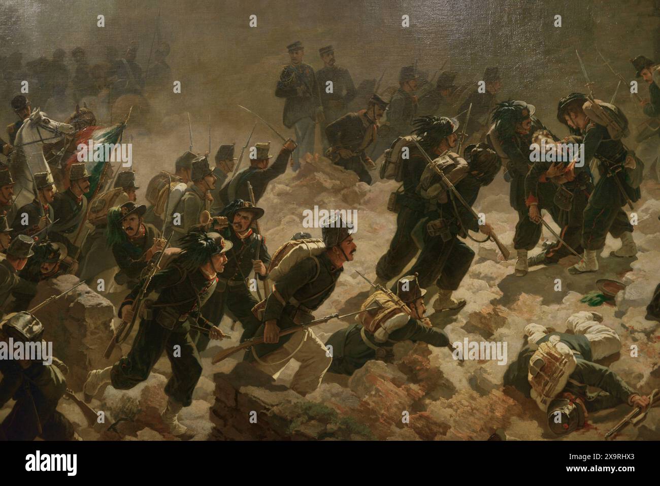 Capture of Rome, 1870. It signified the end of the process for Italian ...