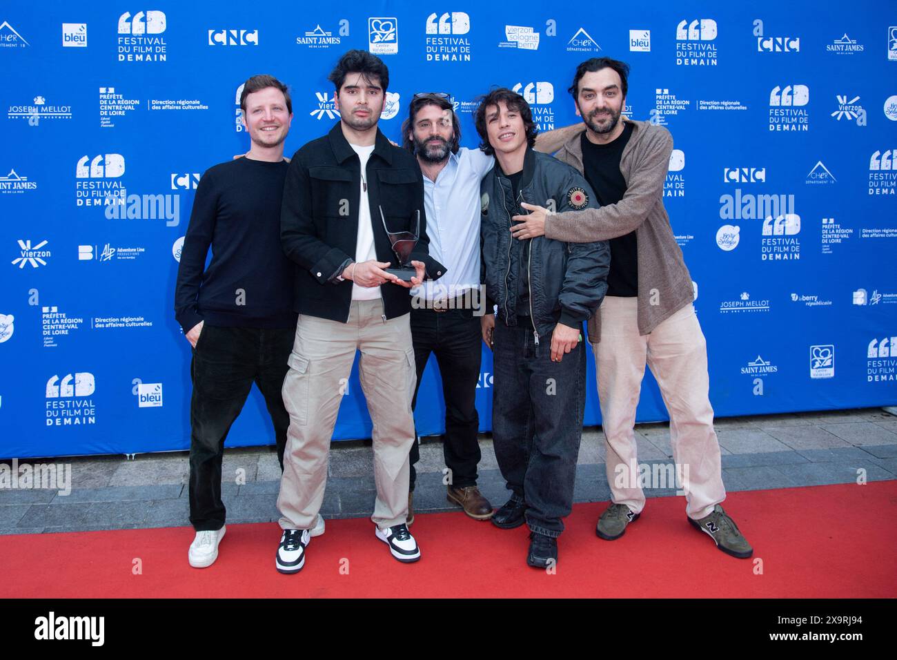 Vierzon, France. 02nd June, 2024. Vincent Cappello posing with his ...